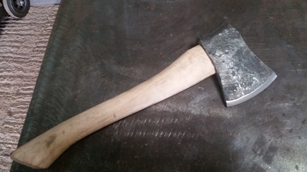 Folded Fire Welded Axe – Blue Fire Forge | Shane White